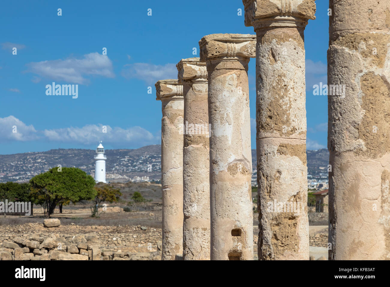 Paphos Archaeological Park, Paphos, Cyprus Stock Photo - Alamy