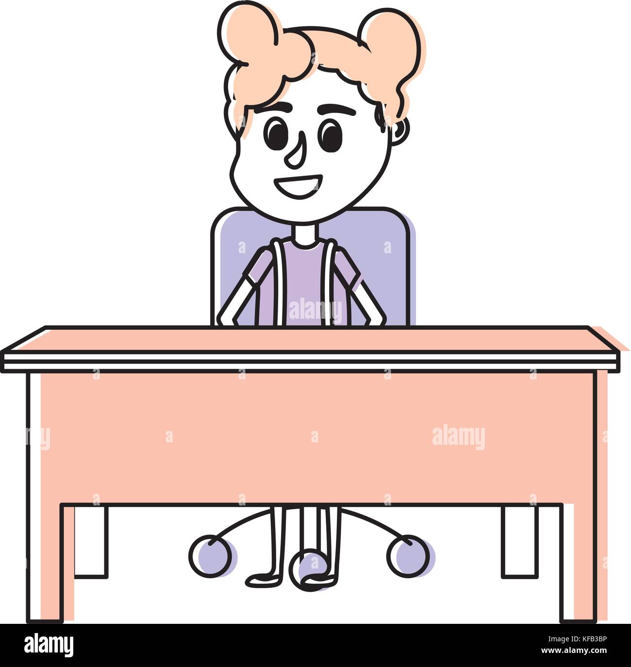 Leaning desk Cut Out Stock Images & Pictures - Alamy