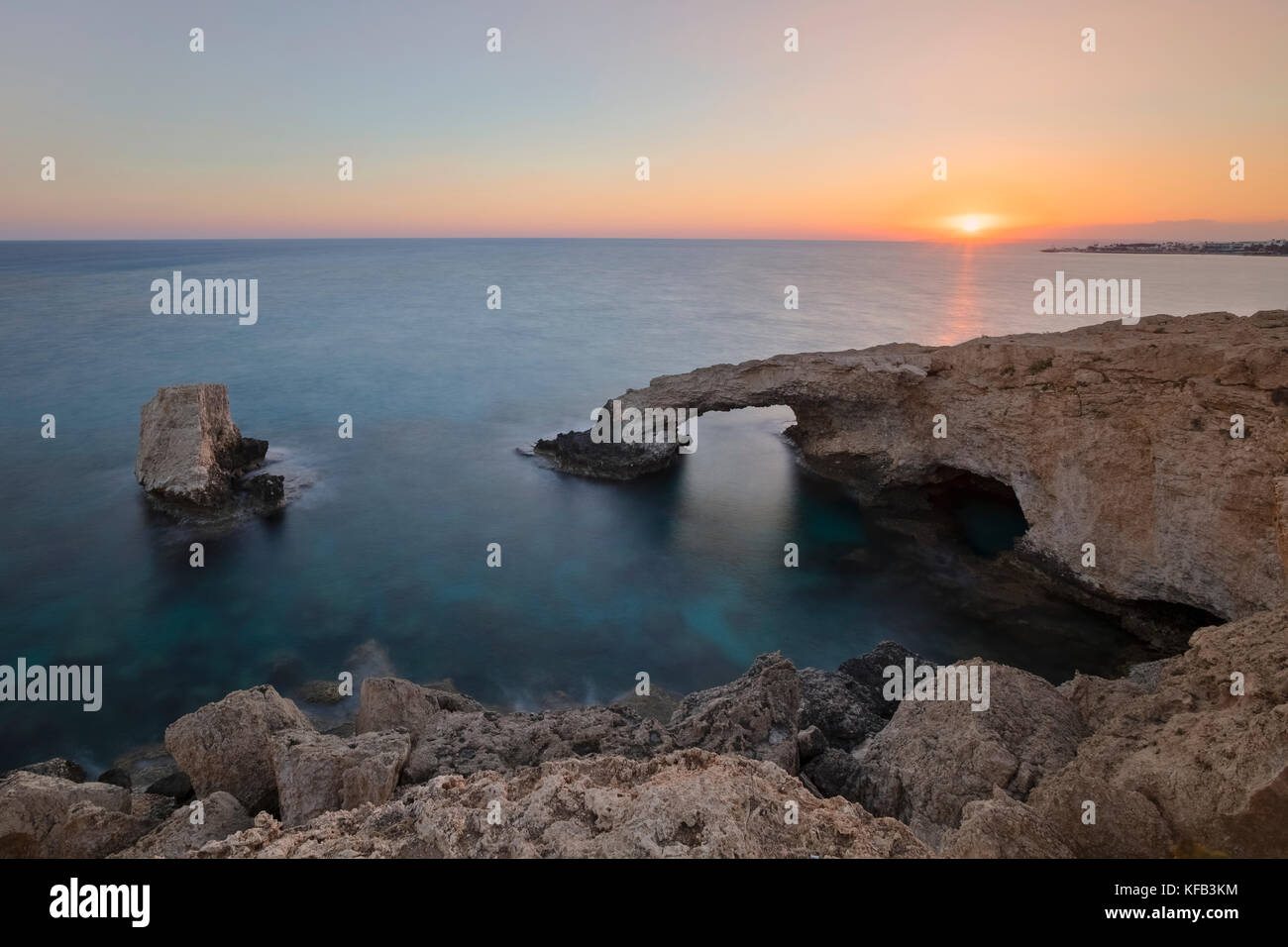 Love arch ayia napa hi-res stock photography and images - Alamy