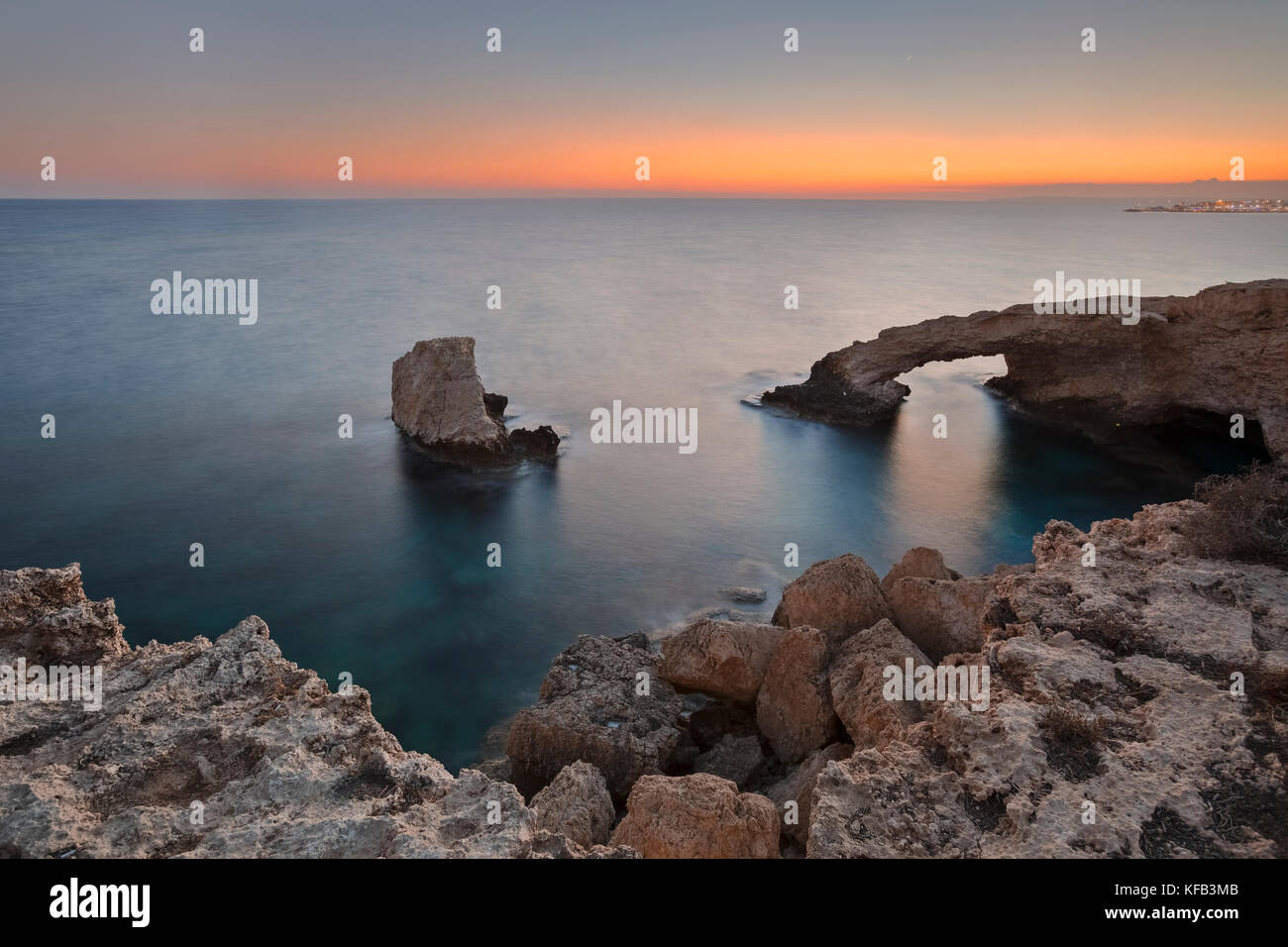 Love Bridge, Agia Napa, Cyprus Stock Photo - Alamy