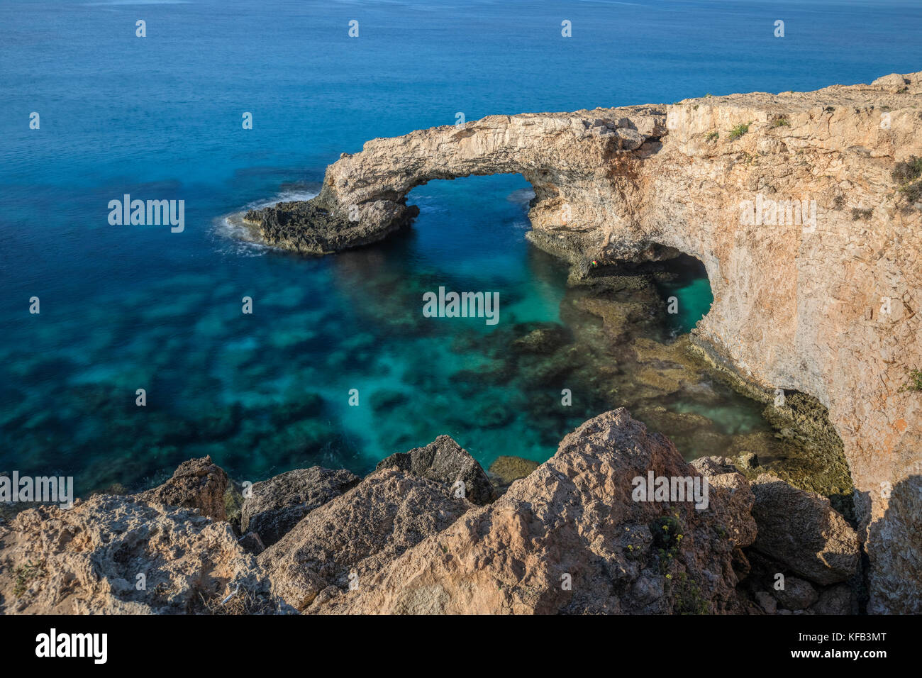Love Bridge, Agia Napa, Cyprus Stock Photo - Alamy