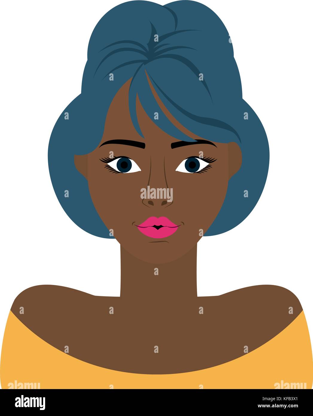 young woman icon image Stock Vector Image & Art - Alamy