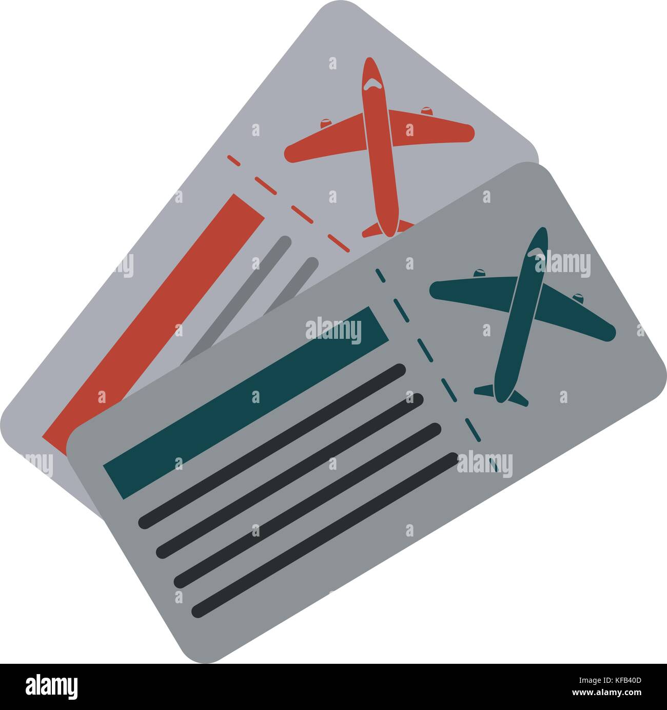boarding passes icon image Stock Vector Image & Art - Alamy