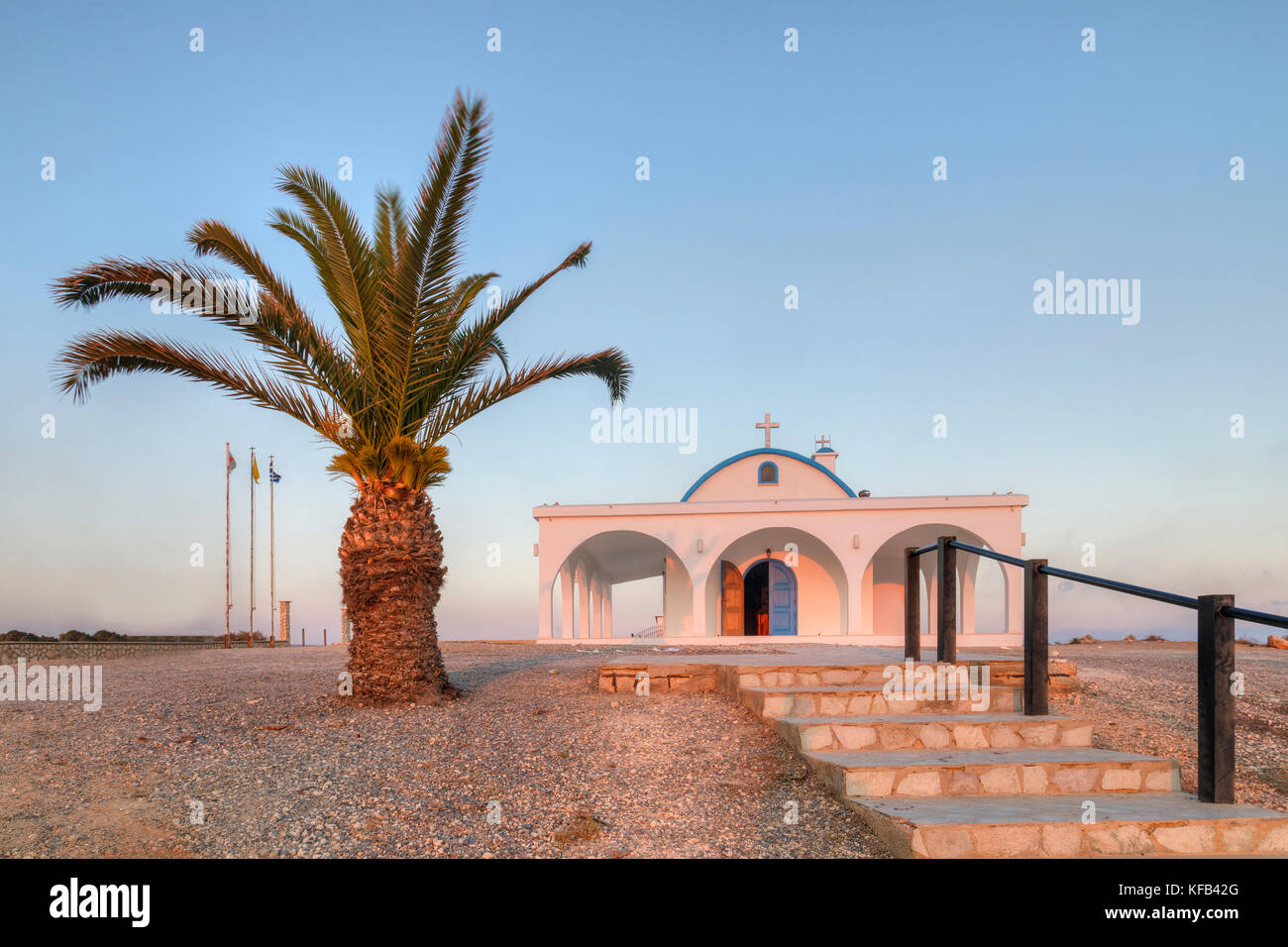 Ayia Thekla Cave Chapel, Sotira, Agia Napa, Cyprus Stock Photo - Alamy