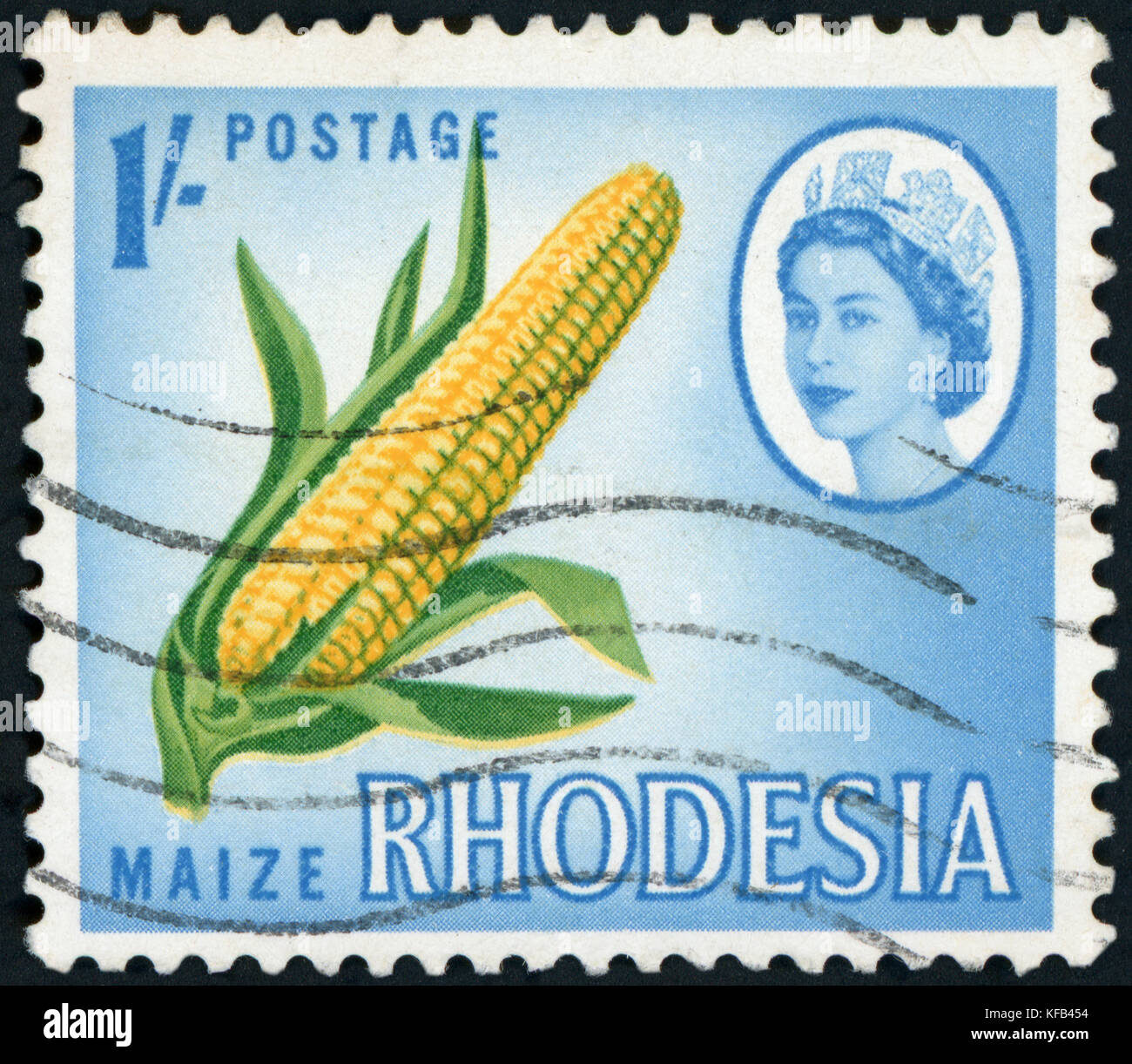 Postage Stamp - Rhodesia Stock Photo - Alamy