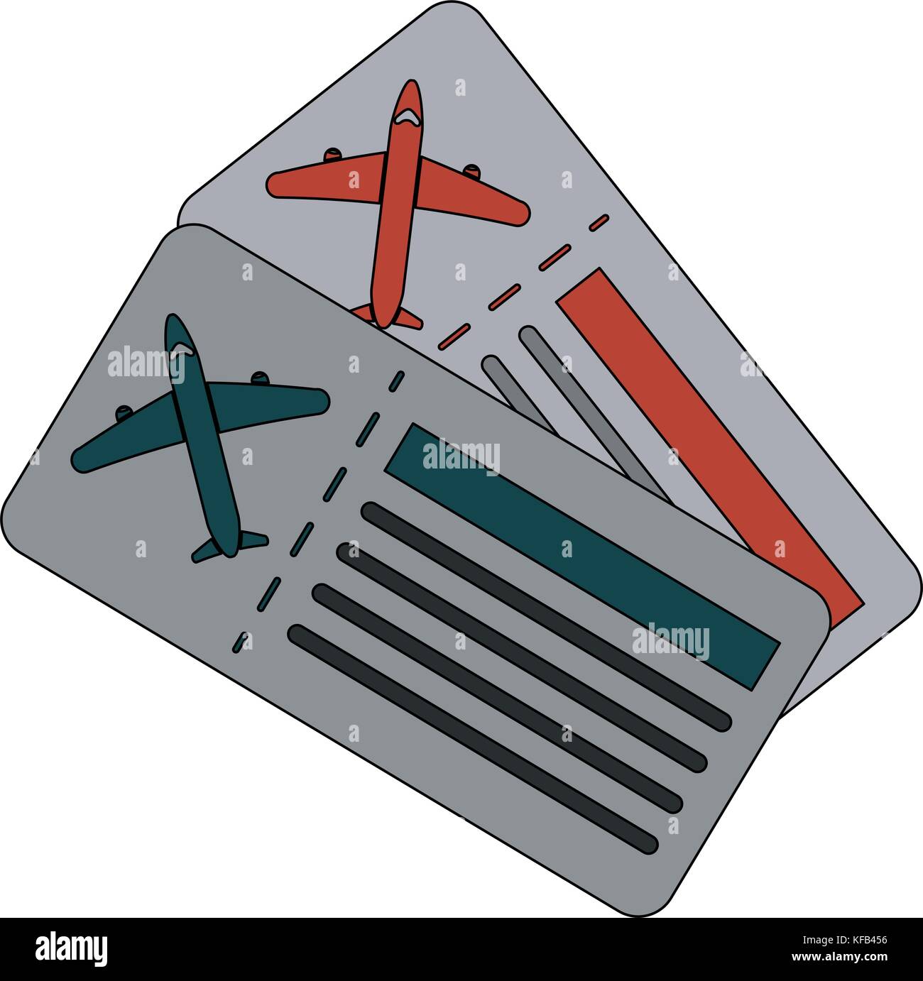 boarding passes icon image Stock Vector Image & Art - Alamy