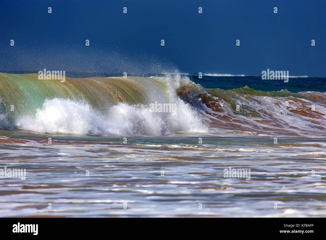 Beautiful sea wave Stock Photo - Alamy