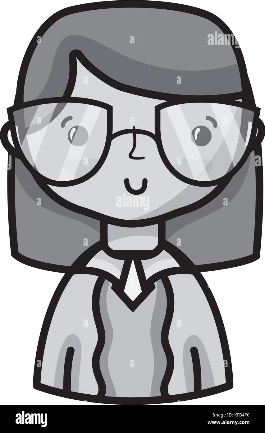 Grayscale avatar Stock Vector Images - Alamy