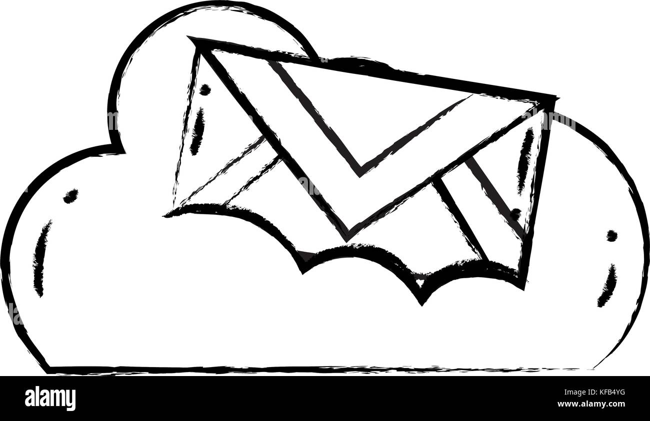 Cloud network card Black and White Stock Photos & Images - Alamy