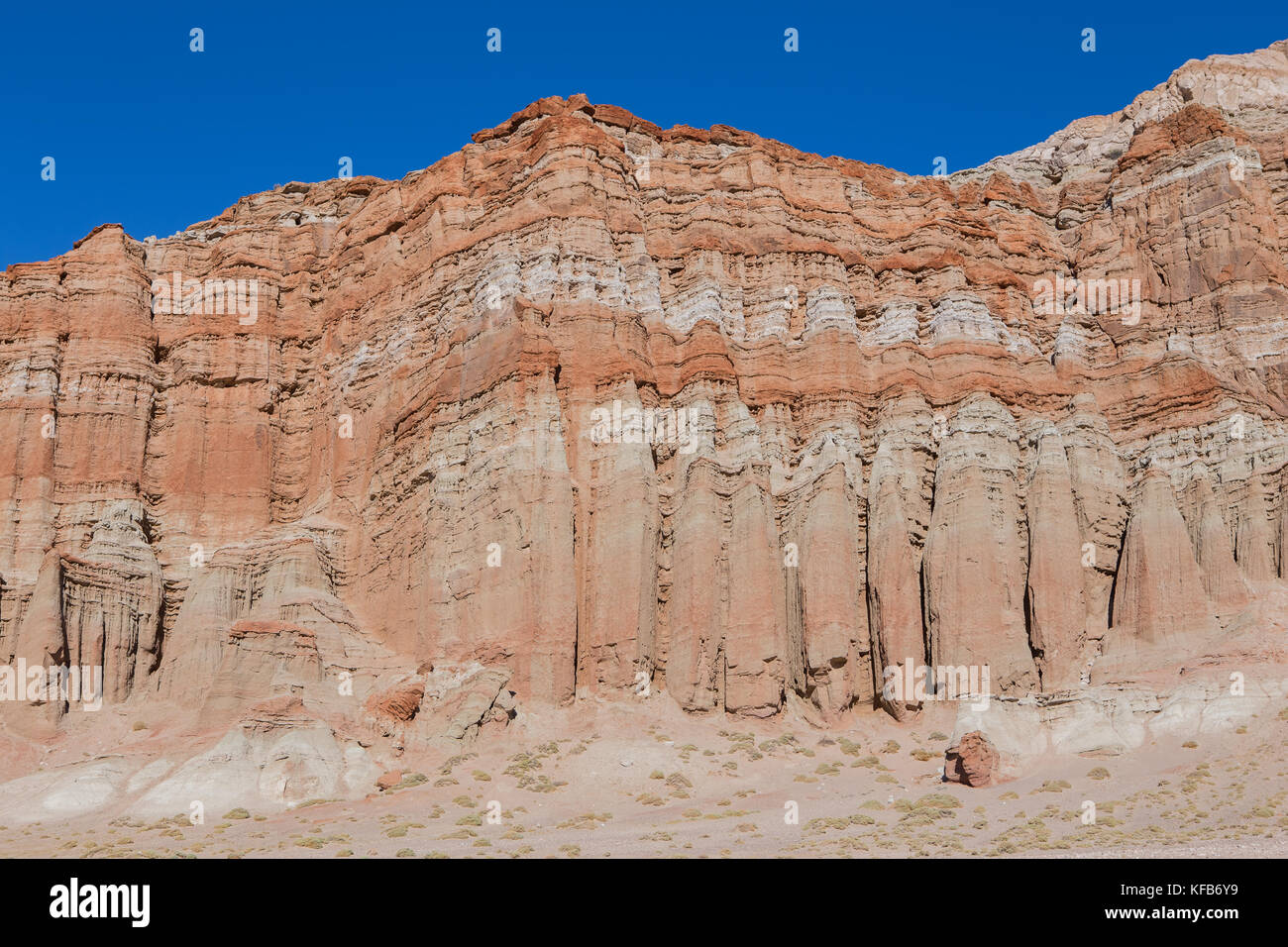 Red Cliffs Natural Area in Red rock canyon state park off highway 14 in ...