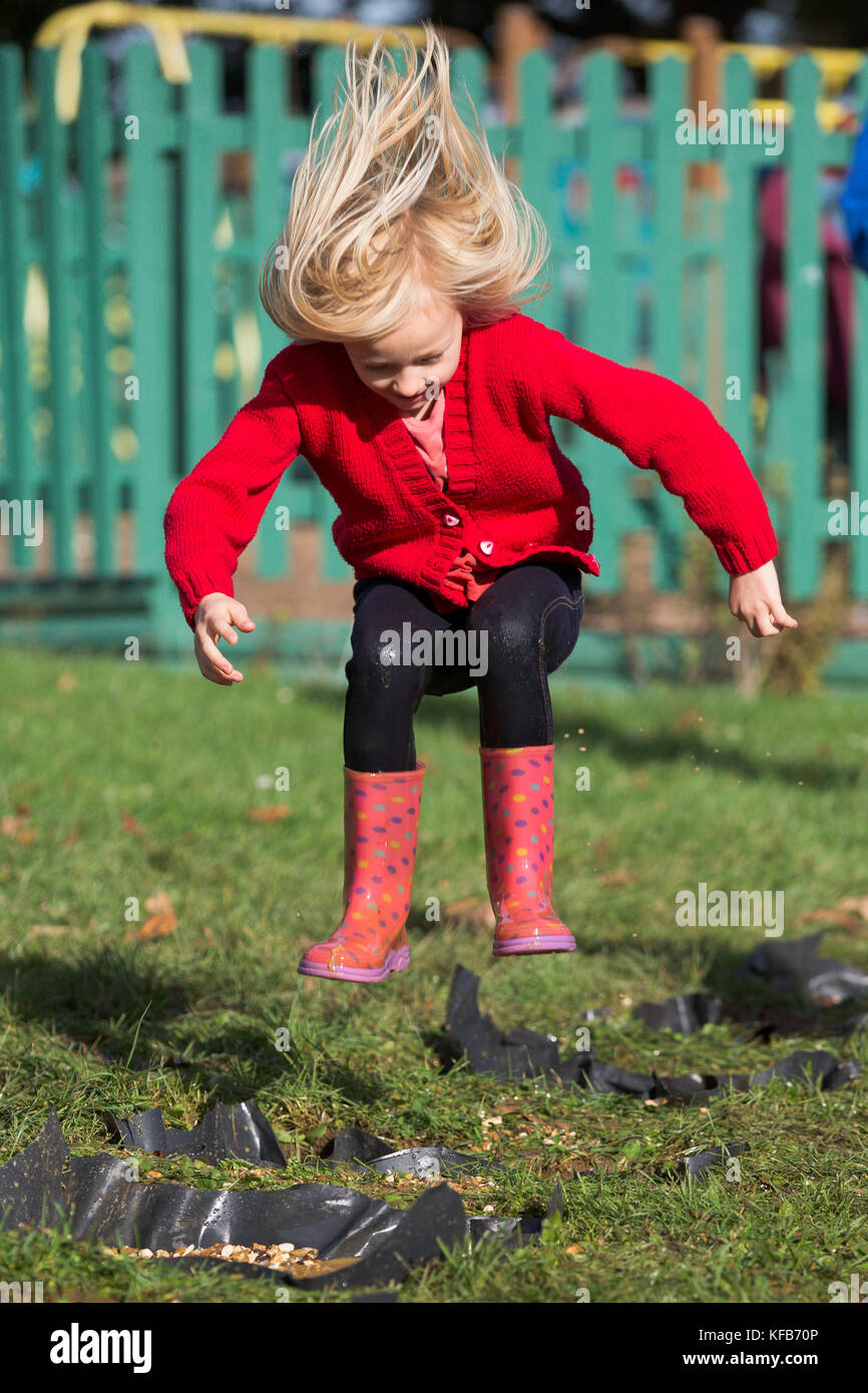 The World Puddle Jumping Championships at Wicksteed Park in ...