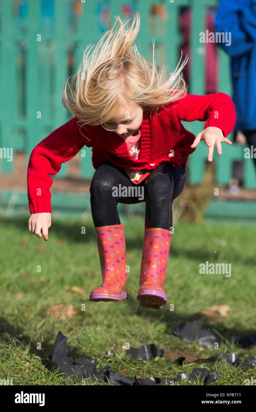 The World Puddle Jumping Championships at Wicksteed Park in ...