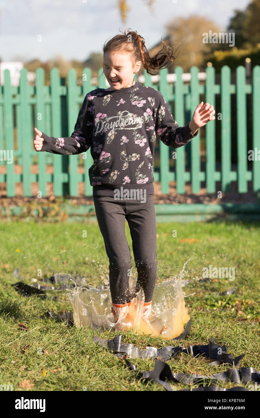 The World Puddle Jumping Championships at Wicksteed Park in ...