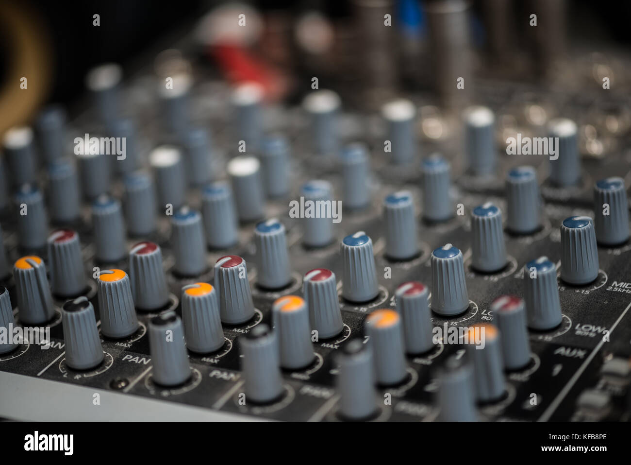 Media mixer sound production hi-res stock photography and images - Alamy