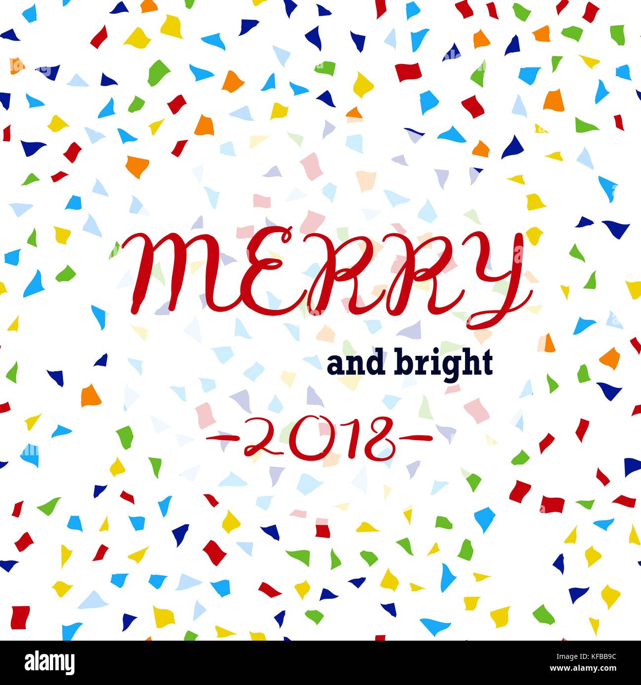 Illustration confetti Stock Vector Images - Alamy