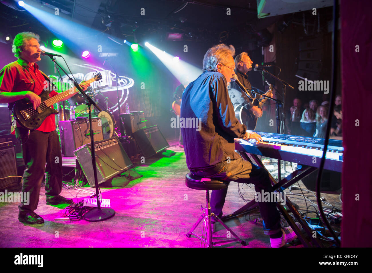 USA, Colorado, Aspen, Gerry Beckley and Dewey Bunnell of the band ...