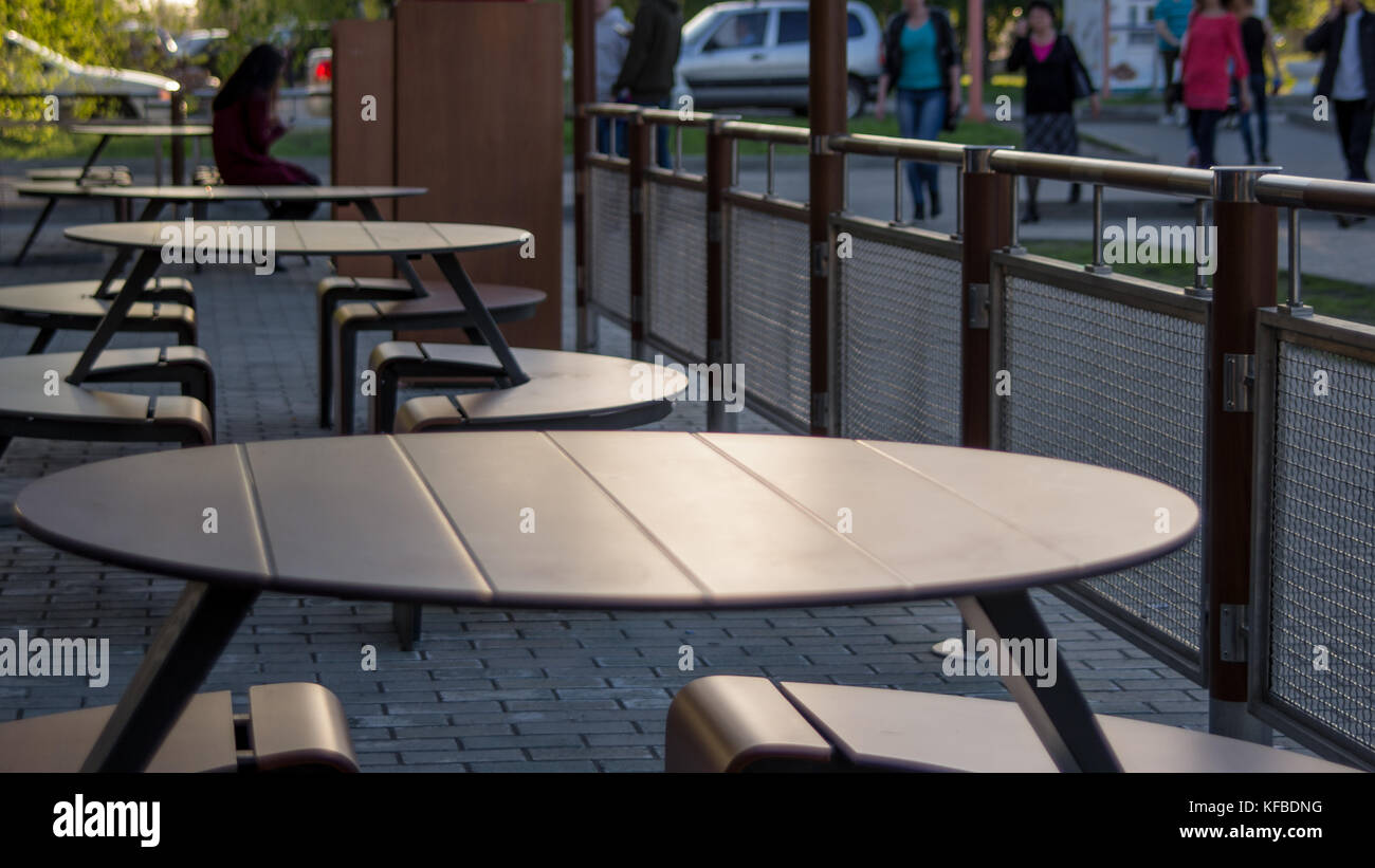 Lonely tables hi-res stock photography and images - Alamy
