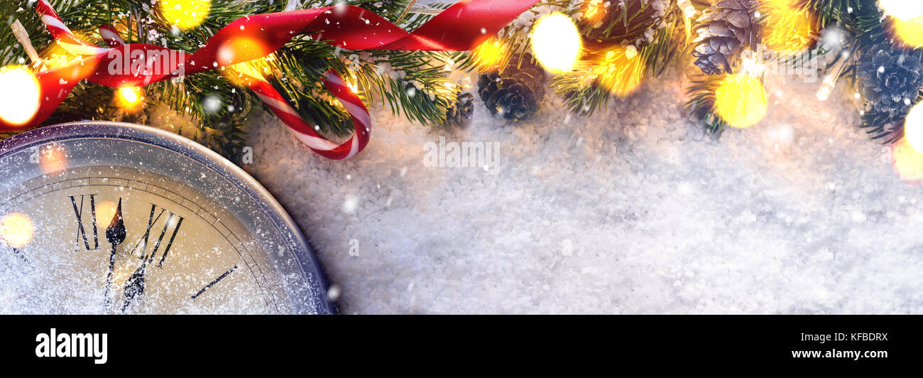 Countdown to midnight Stock Photo - Alamy