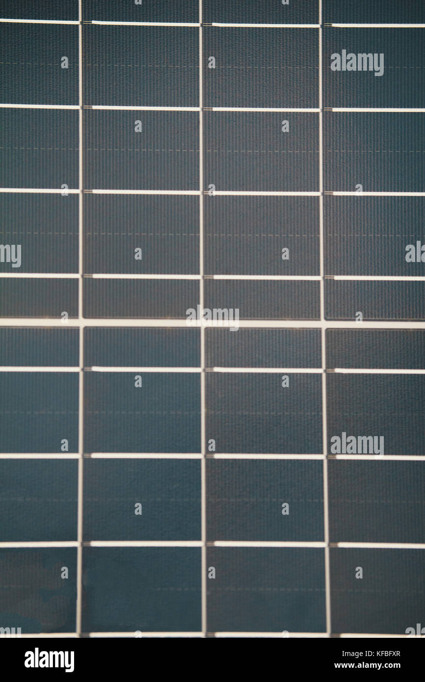 Solar panel - close up Stock Photo - Alamy
