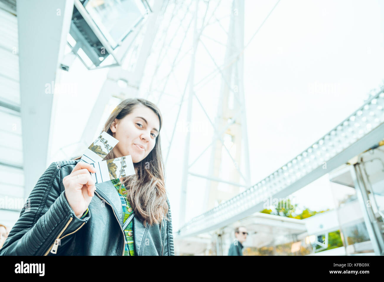 Person holding movie ticket hi-res stock photography and images - Alamy