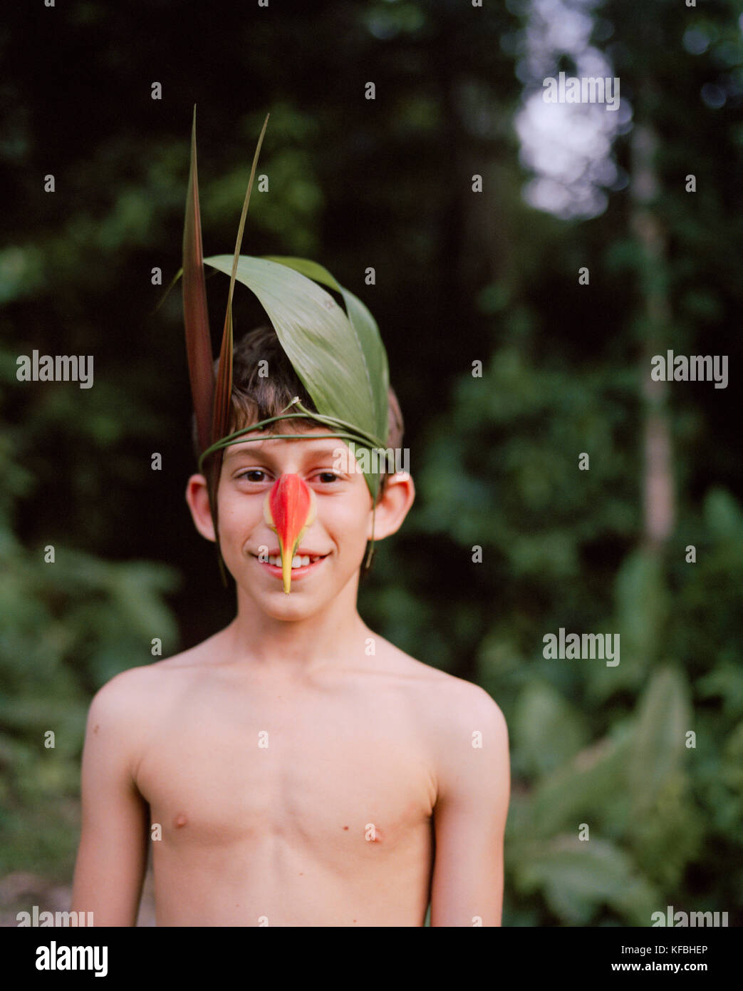 PERU, Amazon Rainforest, South America, Latin America, portrait of Asa ...
