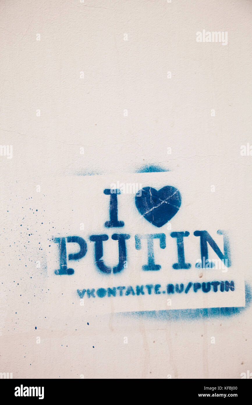 Love putin hi-res stock photography and images - Alamy