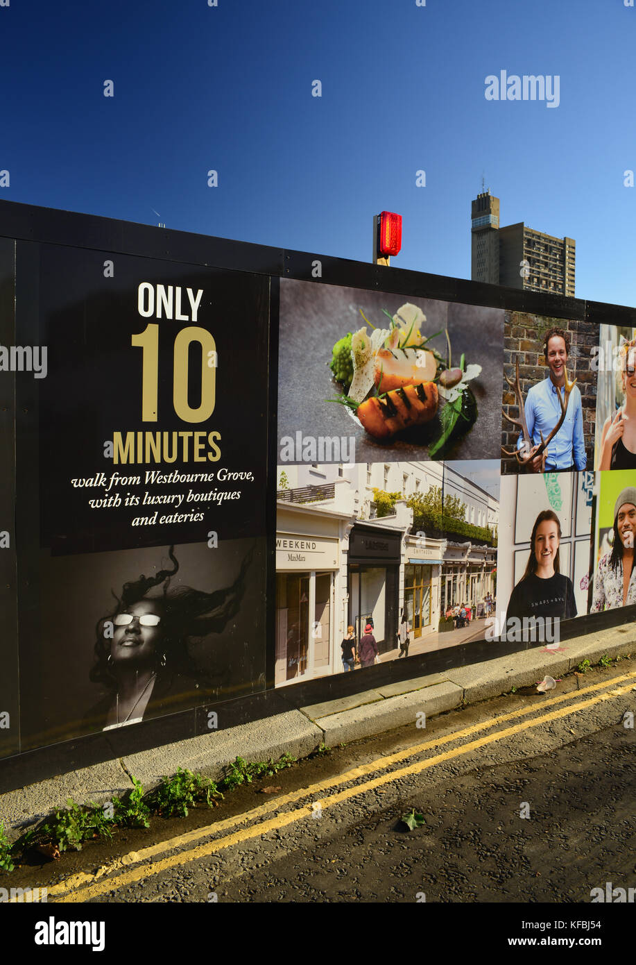 Housing development billboards hi-res stock photography and images - Alamy