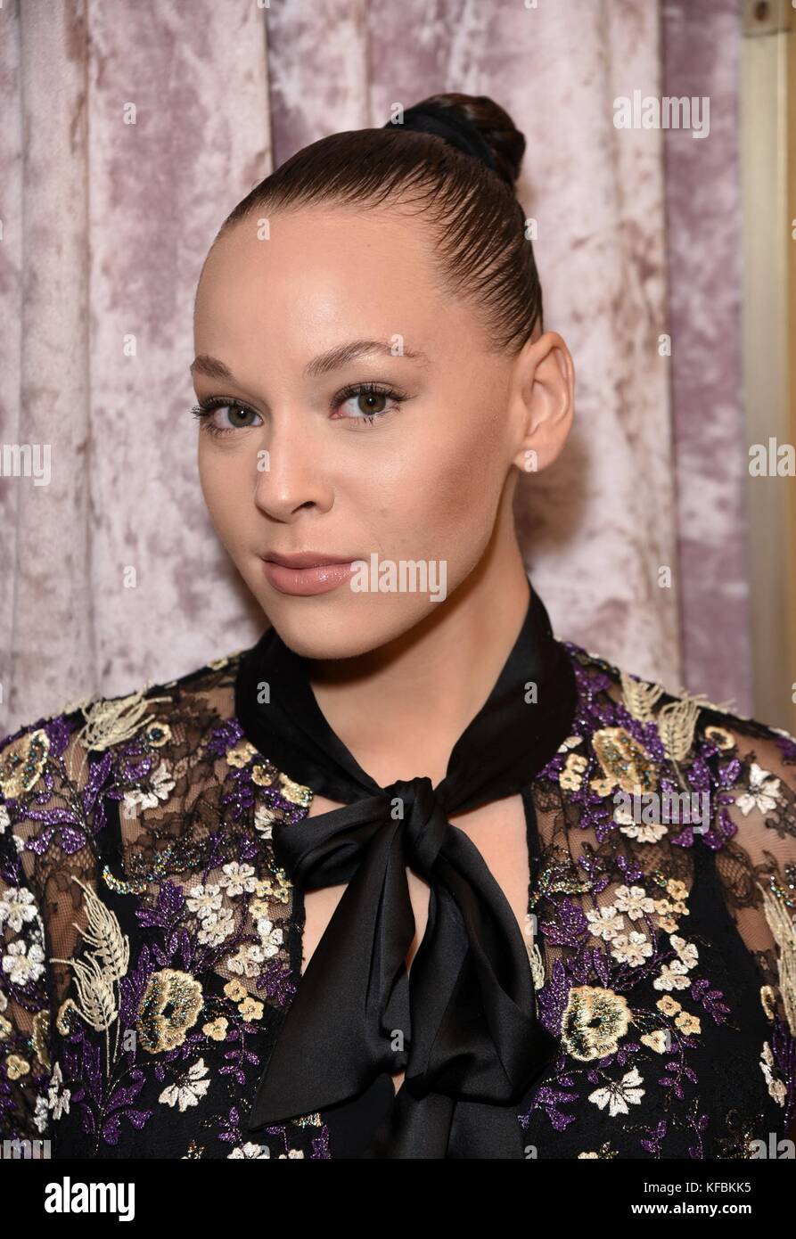 New York, NY, USA. 26th Oct, 2017. Cheyenne Elliott at arrivals for LA ...