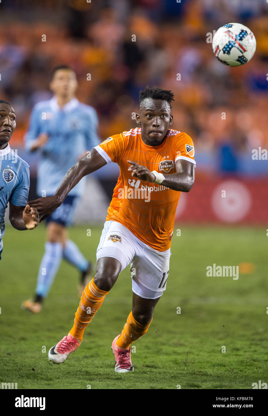 Houston, TX, USA. 26th Oct, 2017. Houston Dynamo forward Alberth Elis ...
