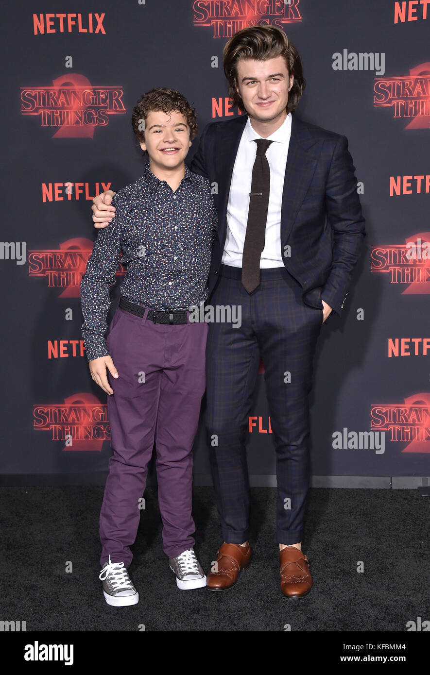 Gaten matarazzo and joe keery hi-res stock photography and images - Alamy