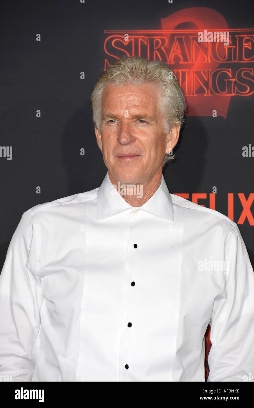 Los Angeles, USA. 26th Oct, 2017. Matthew Modine at the premiere for ...