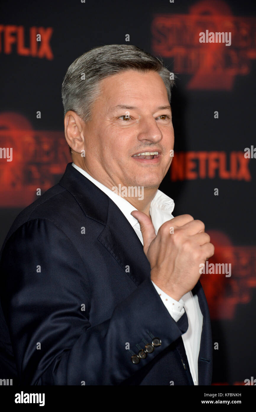 Los Angeles, USA. 26th Oct, 2017. Ted Sarandos at the premiere for ...