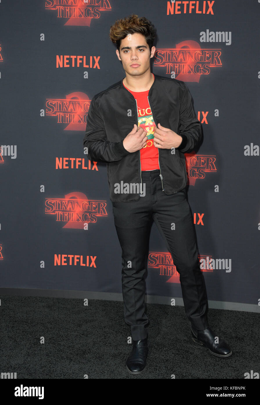Los Angeles, USA. 26th Oct, 2017. Emery Kelly at the premiere for ...