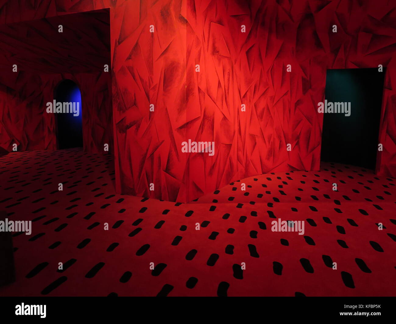 Buenos Aires, Argentina. 26th Oct, 2017. The installation 'David's Room ...