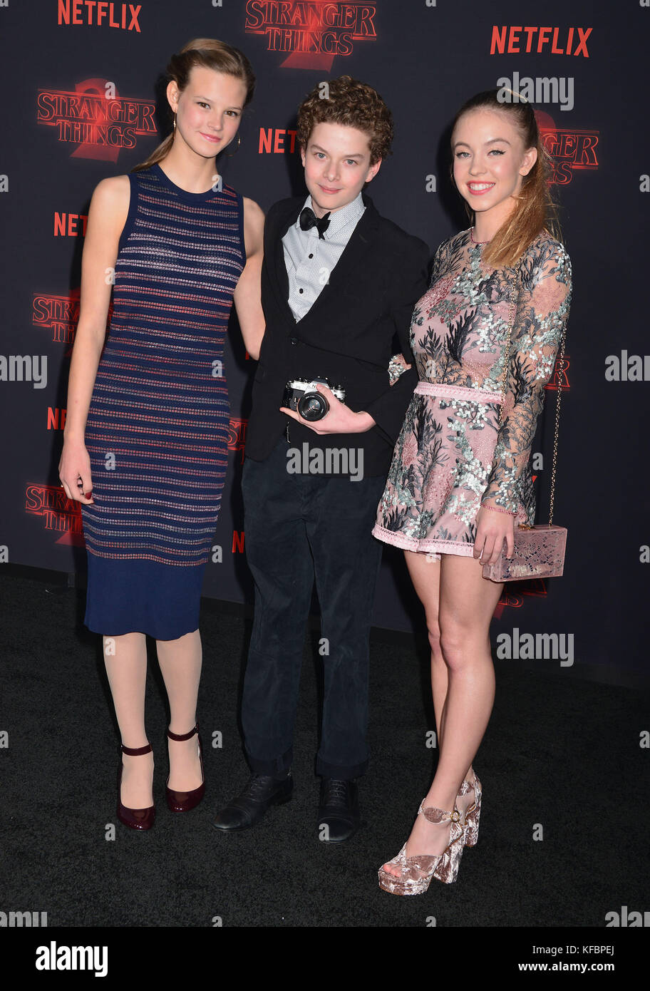 Sidney sweeney arrives at the premiere of netflixs hi-res stock ...