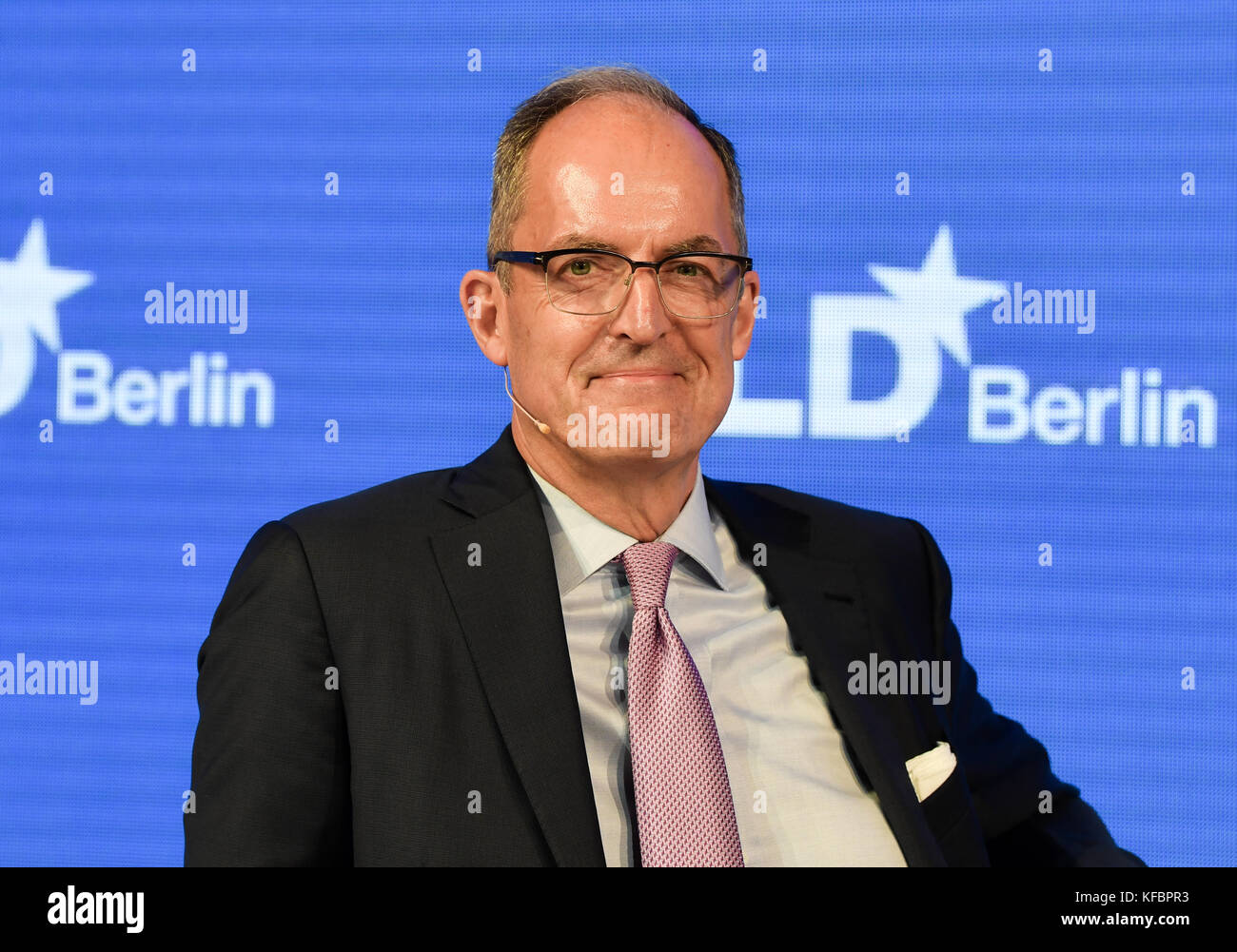 Berlin, Germany. 26th Oct, 2017. Gisbert Ruehl, chairman of Kloeckner ...