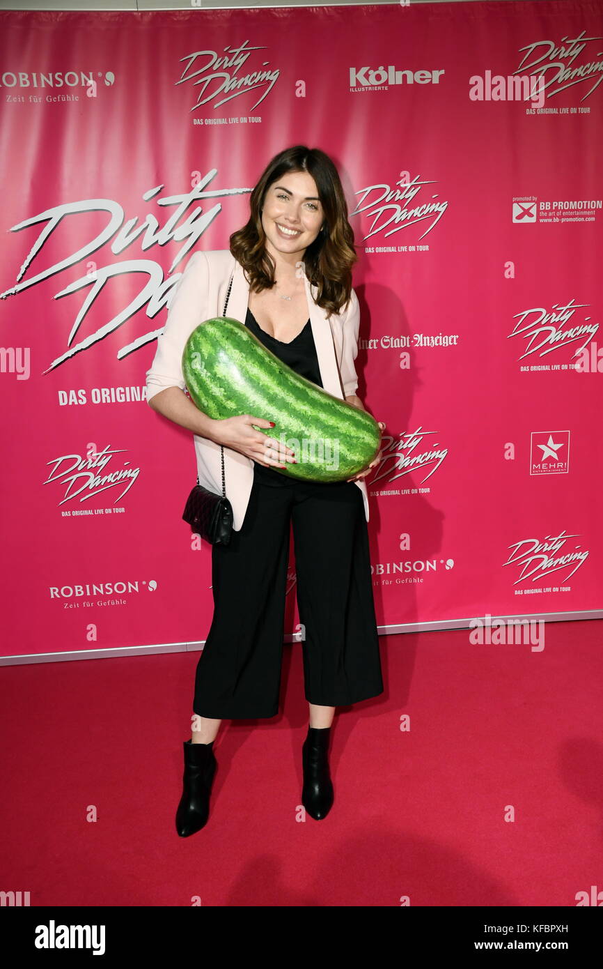 Cologne, Germany. 26th Oct, 2017. Actress Ira Meindl arrives at the ...