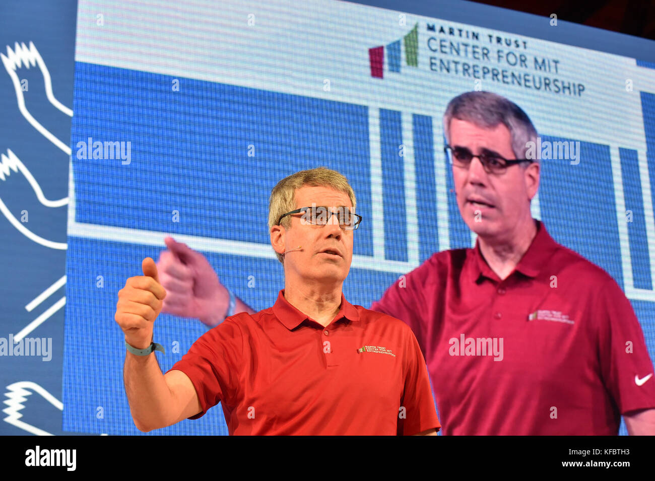BERLIN/GERMANY - OCTOBER 27: Bill Aulet (MIT Sloan School) speaks on ...