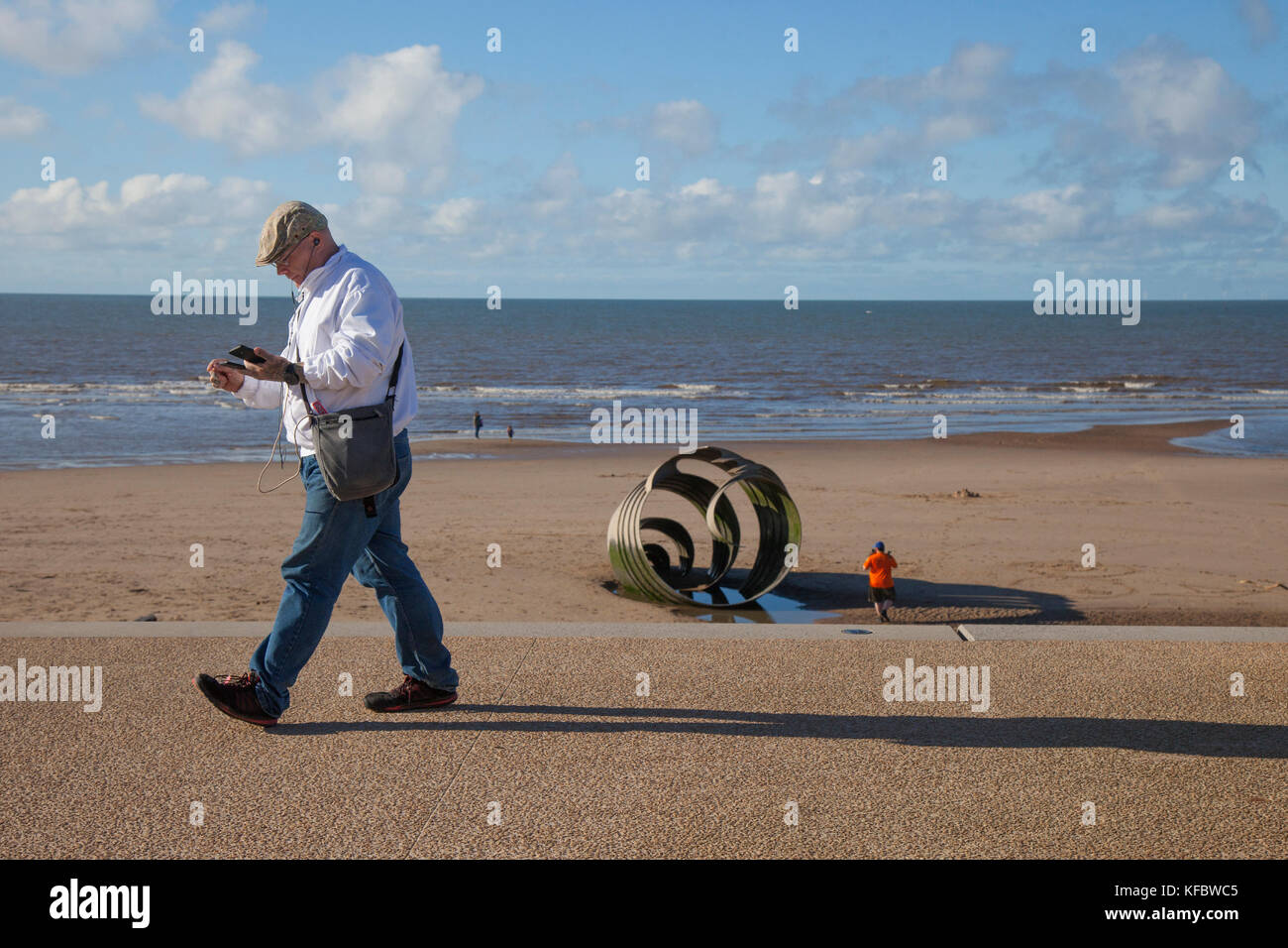 Cleveleys marys shell artwork hi-res stock photography and images - Alamy