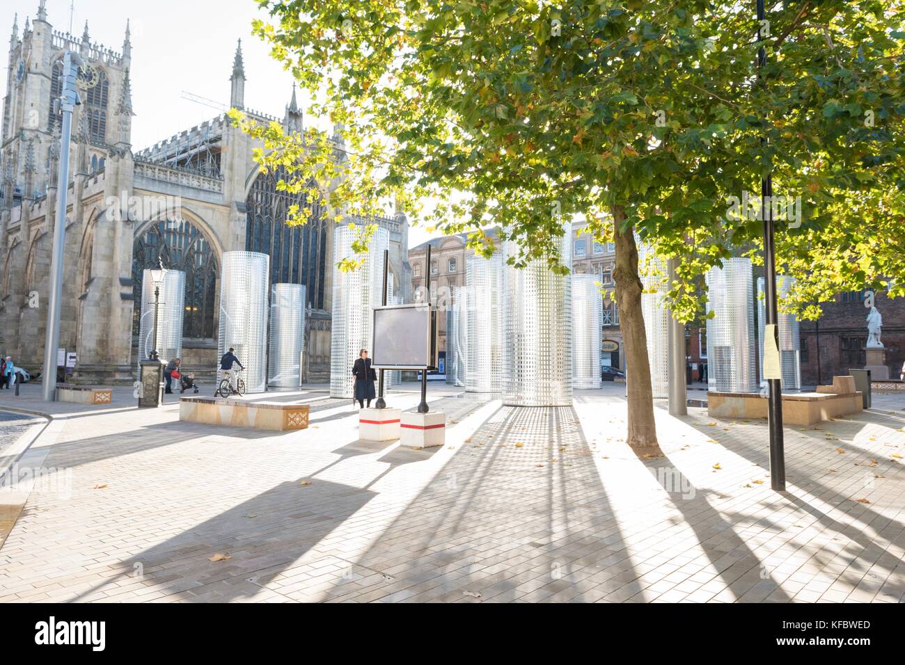 Hull, England, UK. 27th October, 2017. UK weather: a beautiful day in ...