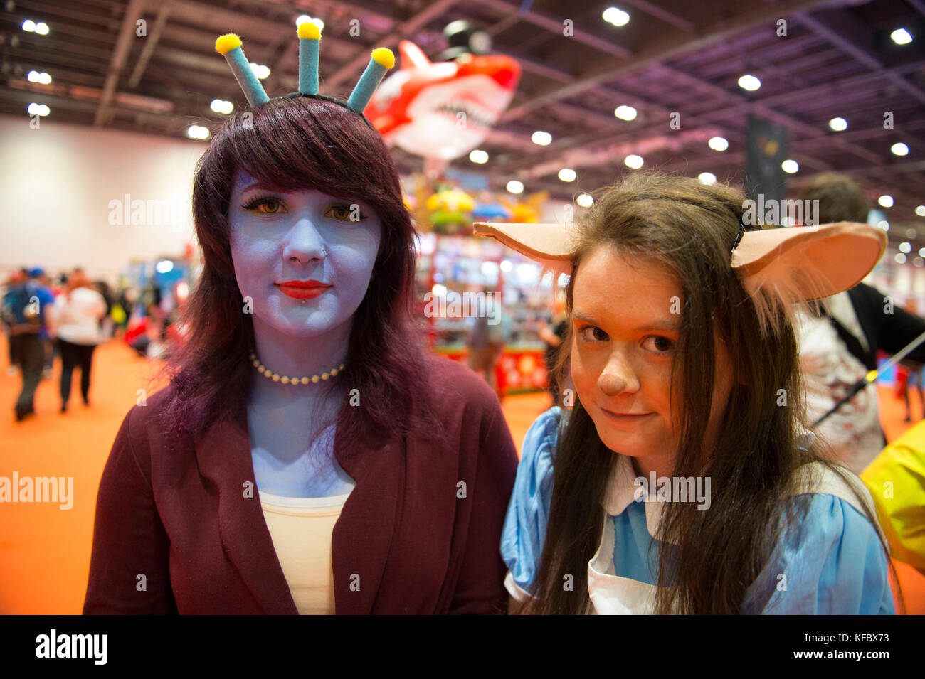 First day mcm comic con excel london hi-res stock photography and ...