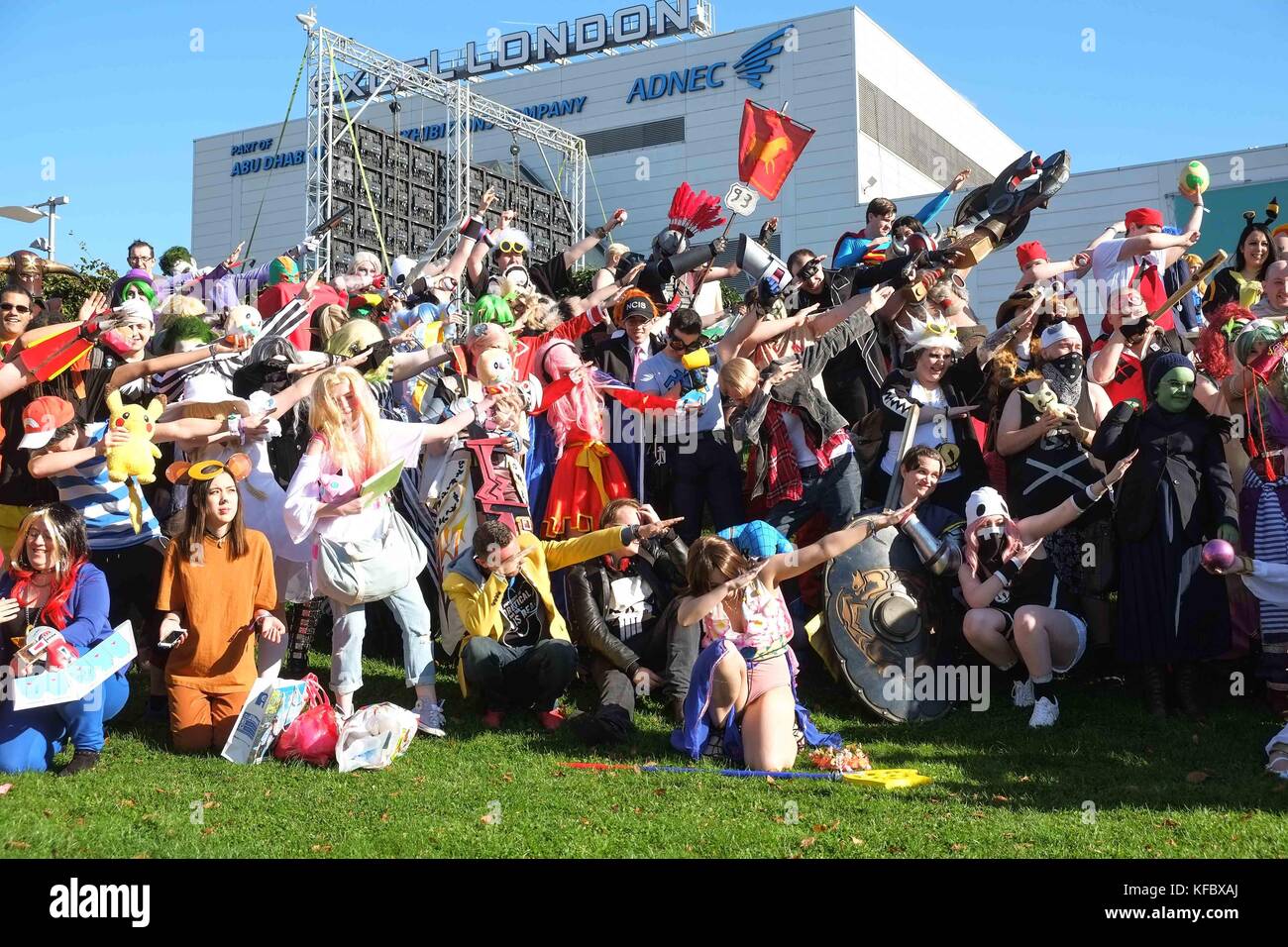 Comic con london excel arena hi-res stock photography and images - Alamy