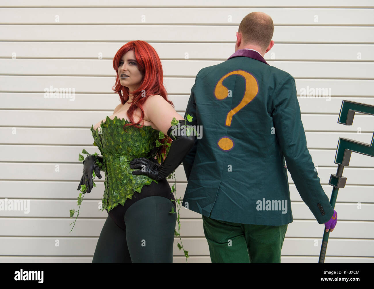 ExCel, London, UK. 27 October, 2017. Fans and cosplayers arrive for the ...