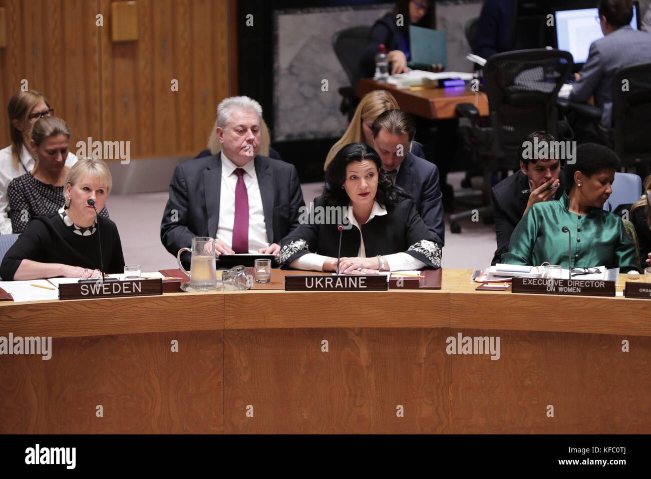 United Nations, New York, USA, October27 2017 - Vice Prime Minister of ...