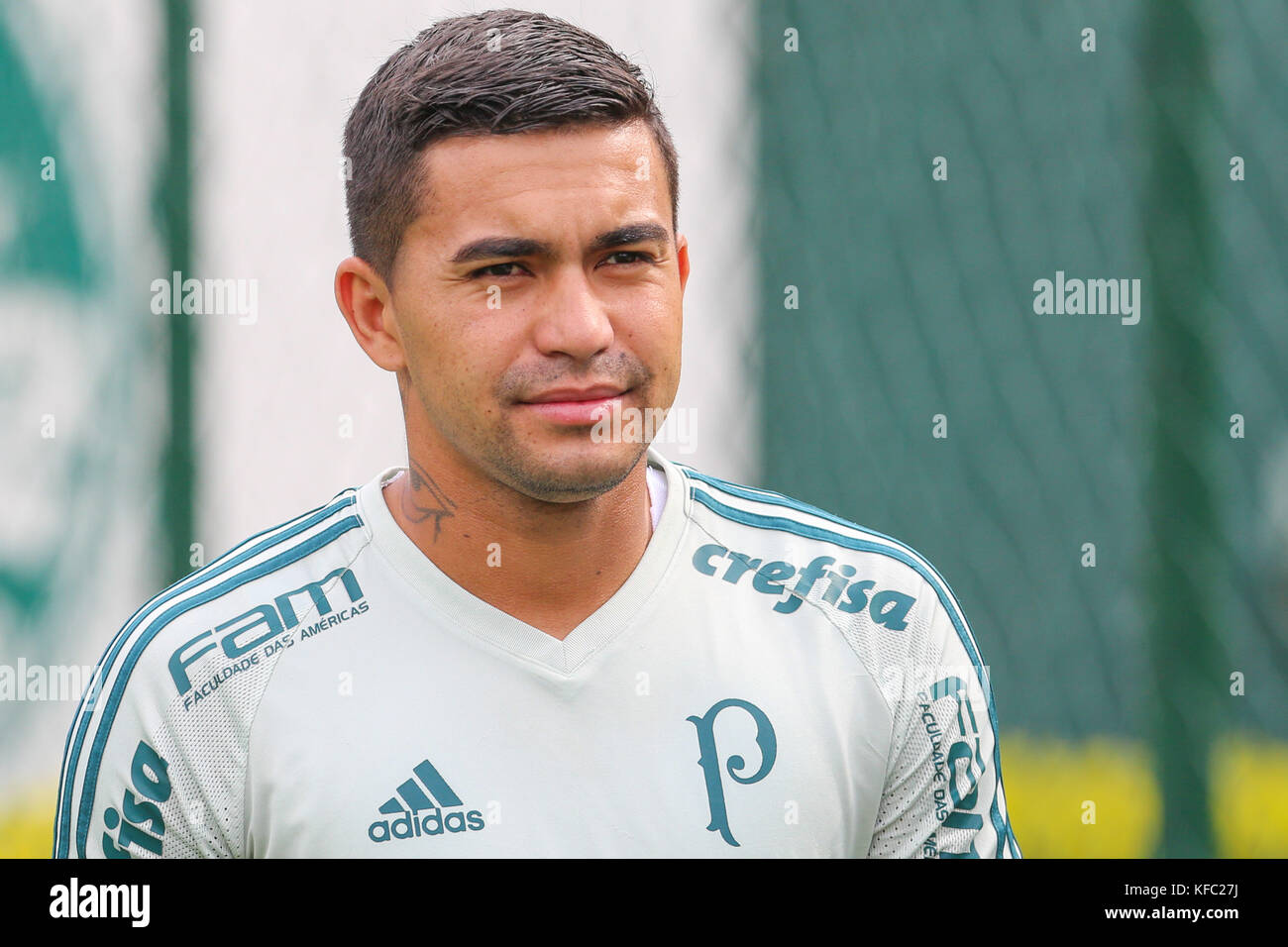 SÃO PAULO, SP - 27.10.2017: TREINO DO PALMEIRAS - Dudu during the ...