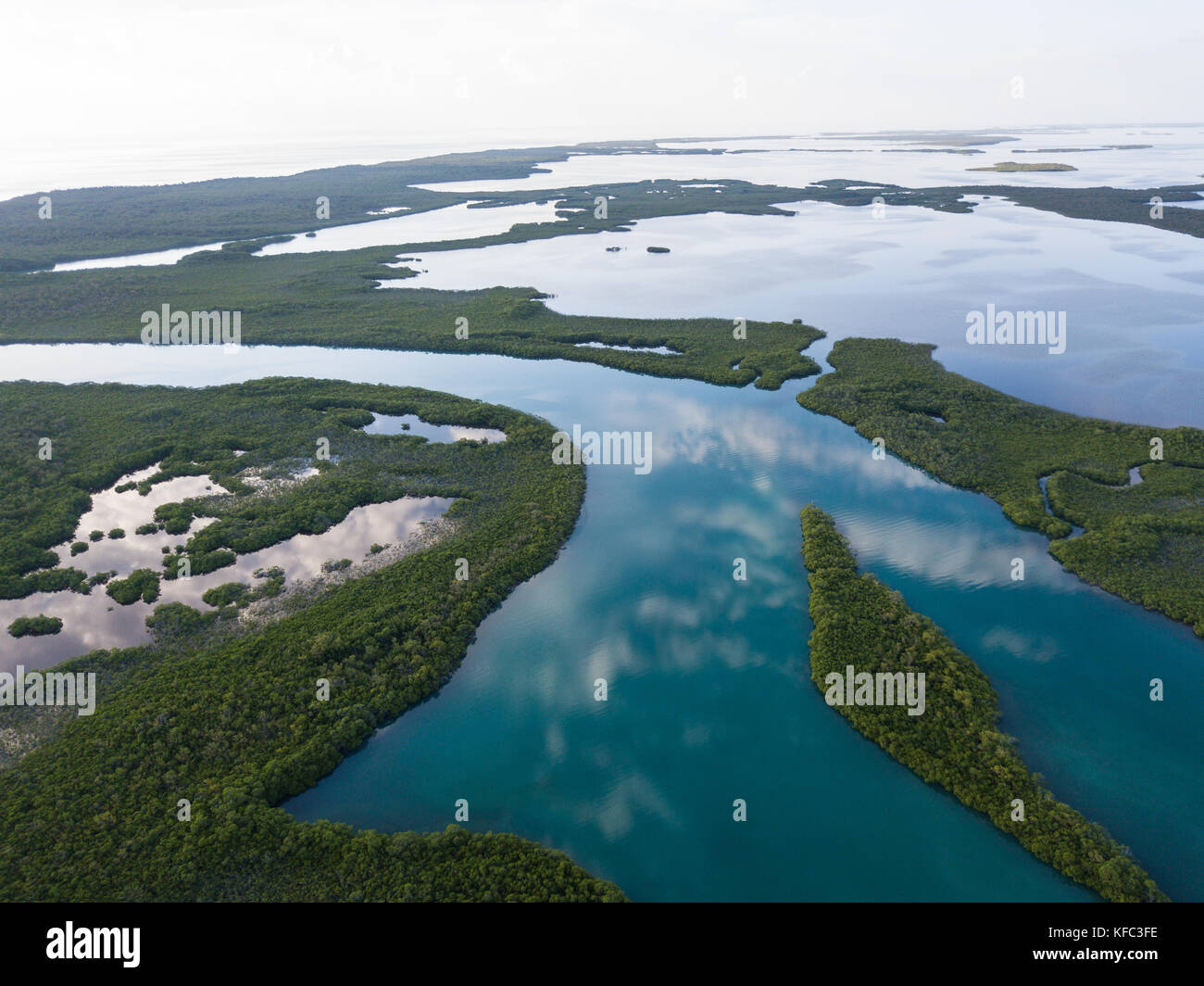 Aerial view belize hi-res stock photography and images - Alamy