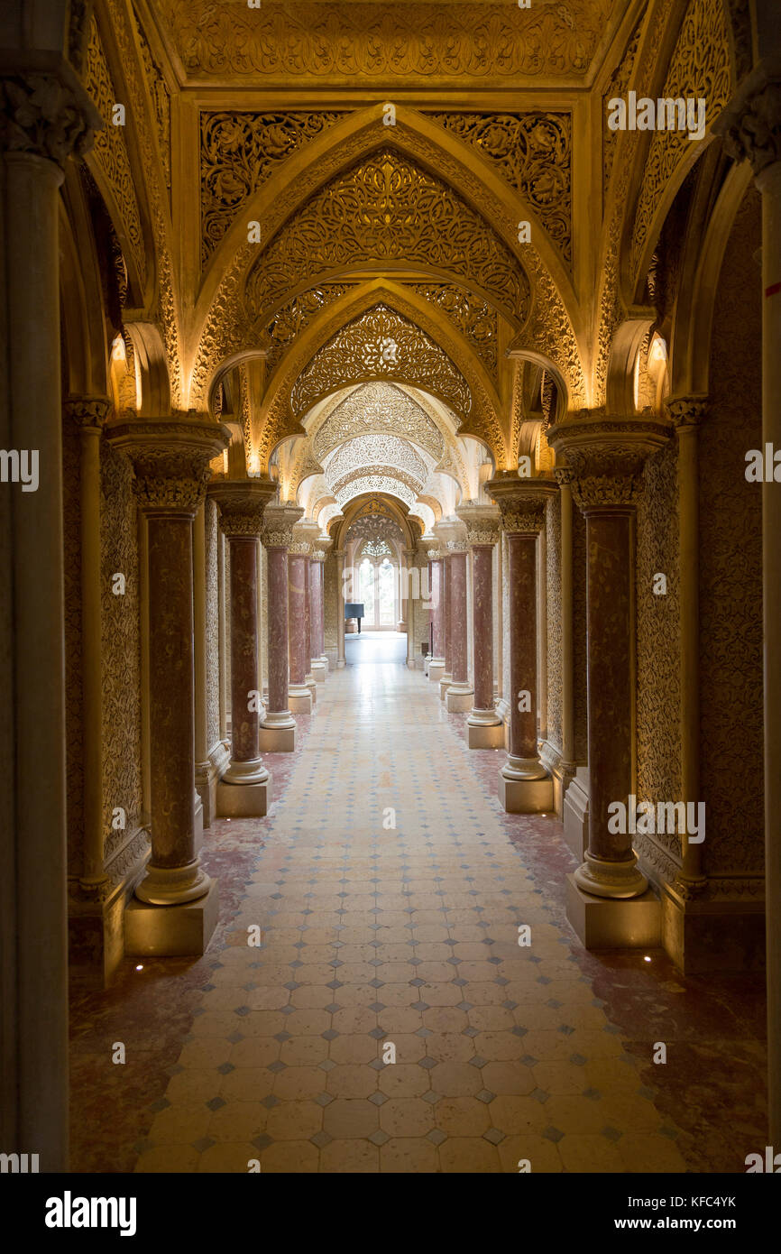 Gothic Corridor High Resolution Stock Photography and Images - Alamy