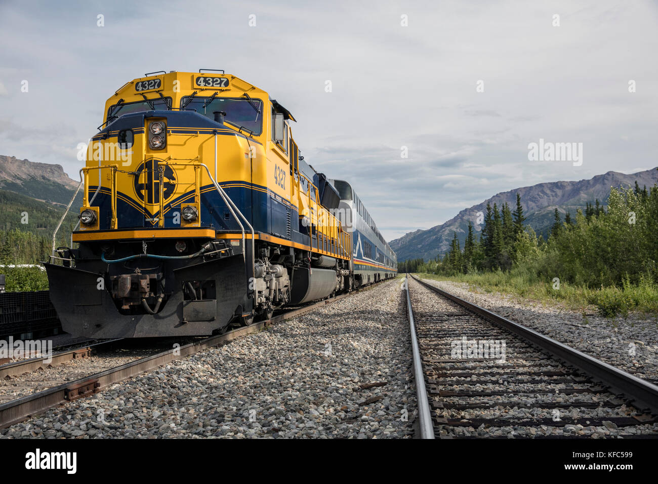 Mckinley explorer train hi-res stock photography and images - Alamy