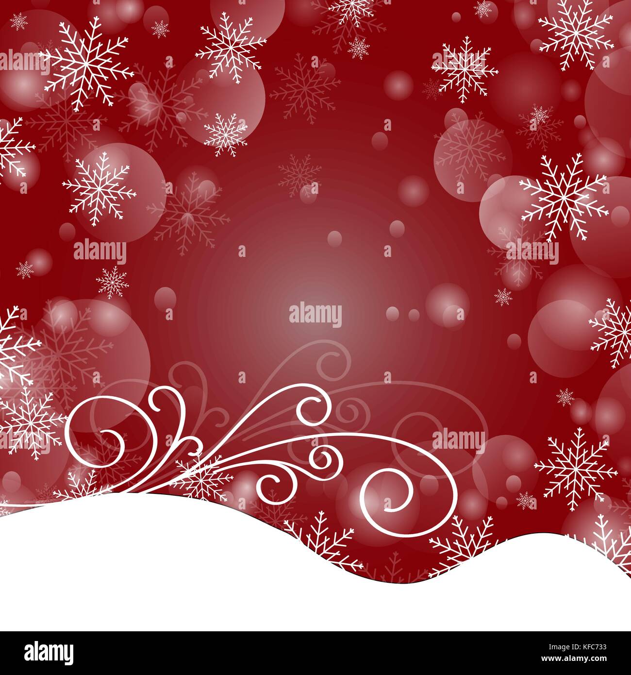 Red blue christmas balls Stock Vector Images - Alamy