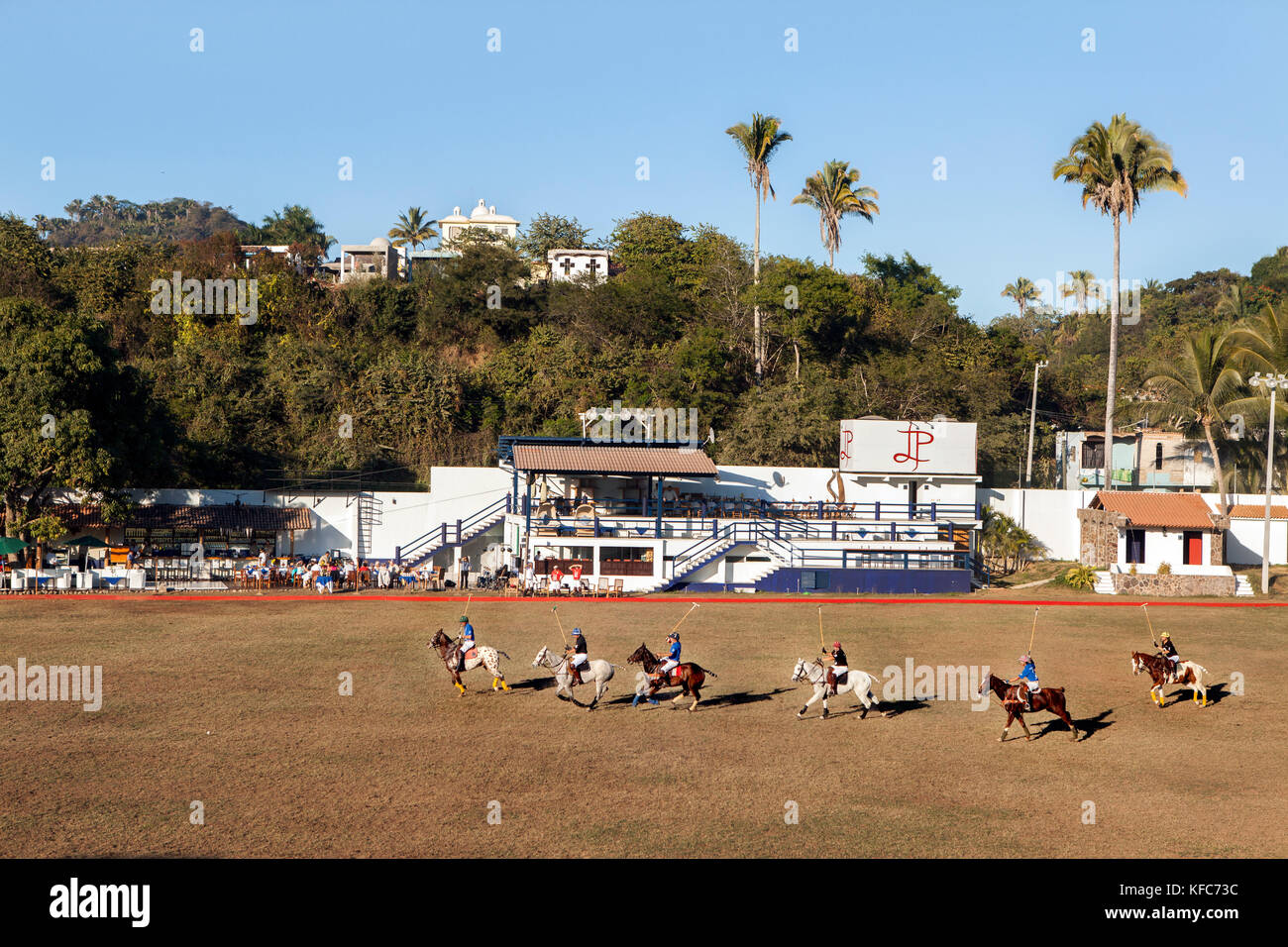 MEXICO, San Pancho, San Francisco, La Patrona Polo Club, action from ...